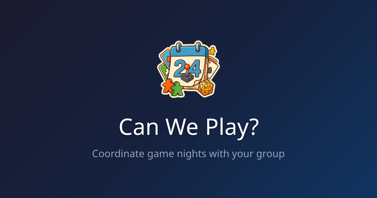 Sign In | Can We Play?